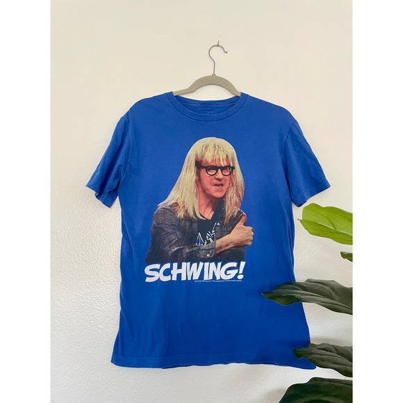 NBC Universal | Shirts | Rare Schwing 22 Nbc Universal Waynes World ...